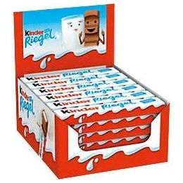 Ferrero Kinder Riegel Sahne, Milchschokolade Schokoladenriegel 36 Stück à 21 g