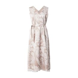 comma, COMMA Kleid Damen Größe 44 beige / eierschale