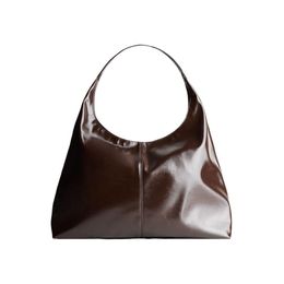 Bershka Schultertasche Damen Gr&ouml;&szlig;e One Size schoko