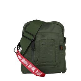 Alpha Industries Crossbody Bag male Green size One Size