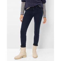 Brax Damen R&ouml;hrenjeans Style SHAKIRA CLEAN DARK BLUE, denim dunkelblau, Gr. 40L