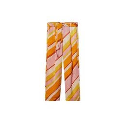 Mango Pleat-Front Pants 'Odilia' female Orange size 46