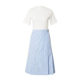 3.1 Phillip Lim Kleid Damen Größe 38 hellblau / weiß Winterkleid