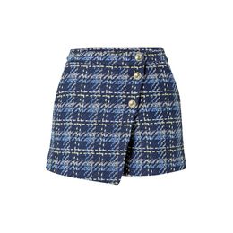 Karen Millen Shorts Damen Gr&ouml;&szlig;e 34 navy / hellblau / pastellgelb / wei&szlig;