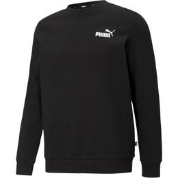 Puma Essentiell Sweatshirt Herren - schwarz - Gr. XL - Baumwolle/Elastan