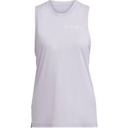 Adidas Xpr Funktionstank Damen - silber - Gr. XS - Polyester