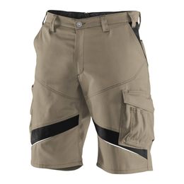 KÜBLER WORKWEAR Kübler Activiq Shorts 2450 sandbraun/schwarz 62 ; Kübler Workwear (24505365-2599-62)
