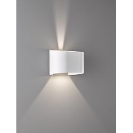 Fischer & Honsel Wall Wandleuchte LED Wei&szlig;, 2-flammig