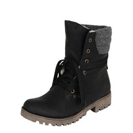 Rieker Lace-Up Ankle Boots female Black size 43