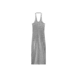 Mango Evening Dress 'Xtricia' female Silver size S