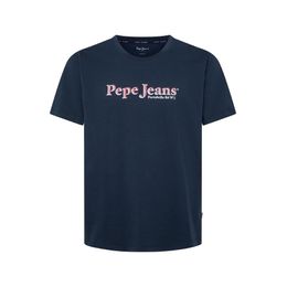 Pepe Jeans T-Shirt 'Somers' Herren Größe XL marine / rosa / weiß