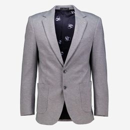 Scotch & Soda Grauer Blazer mit Melangemuster