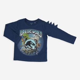 name it Dunkelblaues Sweatshirt mit Jurassic-World-Motiv