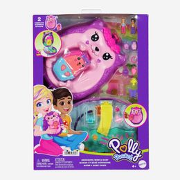 Polly Pocket Mehrfarbiges Igel-Mama und Baby-Spielset