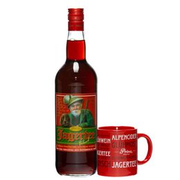 Fein-Brennerei Prinz Prinz Jagertee Klassik mit Tasse (40 % Vol. 1 Liter)