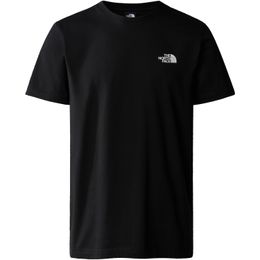The North Face Simple Dome T-Shirt Herren - schwarz - Gr. S - Baumwolle/Polyester