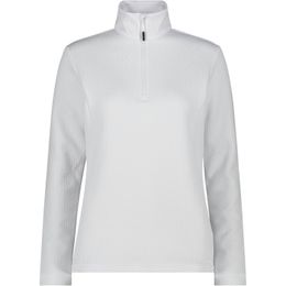 CMP Langarmshirt Damen - weiß - Gr. 36 - Polyester/Elastan