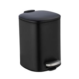 Wenko Kosmetikeimer 'Alassio' schwarz 20,5 x 27 x 24,5 cm 5 l
