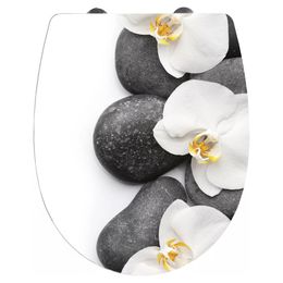 CORNAT WC-Sitz 'Orchidee' mit Absenkauomatik Thermoplast