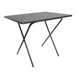 MFG-Freizeitmöbel Klapptisch anthrazit/weiß 80 x 60 x 65 cm