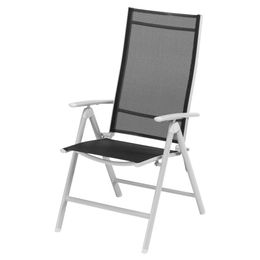 toom Klappsessel 'Meike' schwarz 59 x 112 x 68 cm