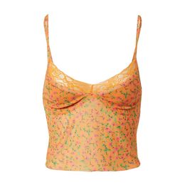 Motel Top 'Yenika' Damen Gr&ouml;&szlig;e XL hellgr&uuml;n / mandarine / fuchsia / schwarz