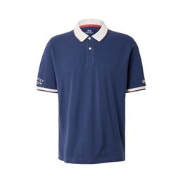 La Martina Poloshirt Herren Gr&ouml;&szlig;e L dunkelblau / rostrot / wei&szlig;