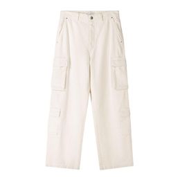 Bershka Hose Herren Größe 30 offwhite