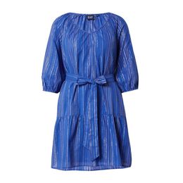 GAP Kleid Damen Größe 36 saphir / taubenblau / silbergrau Winterkleid