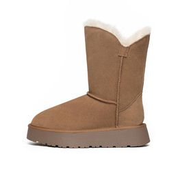 Gooce Boots 'BREEZY' Damen Größe 39 braun / kastanienbraun Winterschuhe