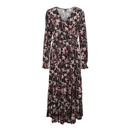 V&eacute;ro Moda VERO MODA Kleid 'Lana' Damen Gr&ouml;&szlig;e 34 jade / pink / schwarz / wei&szlig; Winterkleid