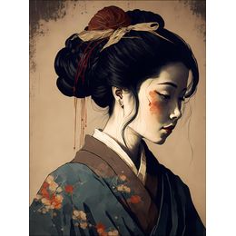 Pro Art Glasbild GEISHA II