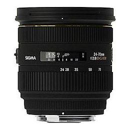 Sigma 24-70 mm F2.8 DG EX HSM 82 mm Filtergewinde (Canon EF Anschluss) schwarz