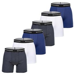 Scotch & Soda SCOTCH & SODA Trunks Herren Gr&ouml;&szlig;e XXL blau / schwarz / wei&szlig;