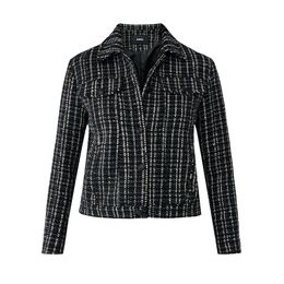 Mexx Jacke Damen Größe XS schwarz / naturweiß