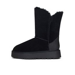 Gooce Snowboots 'Honey' Damen Gr&ouml;&szlig;e 38 schwarz Winterschuhe