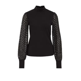 WE Fashion Top Damen Gr&ouml;&szlig;e L schwarz