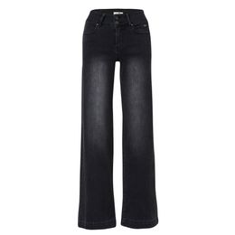 Koroshi Jeans Damen Gr&ouml;&szlig;e 30/31 schwarz