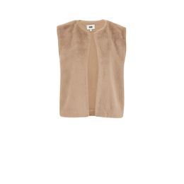 WE Fashion Weste Damen Gr&ouml;&szlig;e XS camel