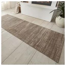 Teppich Hanse Home "Jord", beige (creme,beige), B:80cm H:8mm L:200cm, Polypropylen (PP), Teppiche, Teppich, Kurzflor, L&auml;ufer, Vintage, Wohnzimmer, Schlafzimmer, Esszimmer, Flur