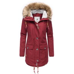 Ragwear Winterjacke 'Jane' Damen Gr&ouml;&szlig;e M weinrot