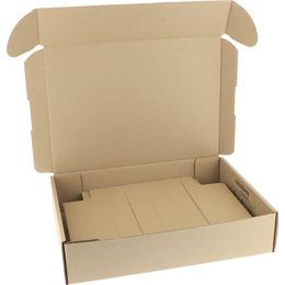 Fixierverpackung, aus Wellpappe DHL-Kleinpaket, Innenmaße 332 x 242 x 75 mm, VE 35 Stk, ab 20 VE kaiserkraft