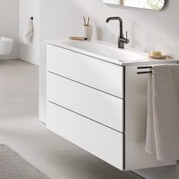 Grohe Essence Schrank mit Waschtisch, 3 Ausz&uuml;ge, 3956600H+WWIL09TF3901,