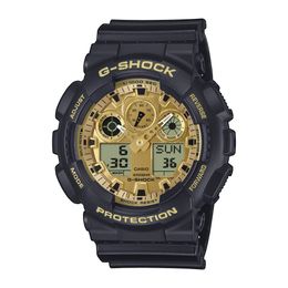 Chronograph Casio G-SHOCK, schwarz, Armbanduhren, Herren, Quarzuhr, Armbanduhr, Herrenuhr, analog, digital