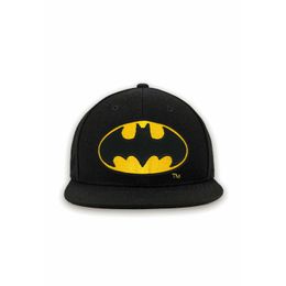 Baseball Cap logoshirt "DC Batman", Herren, schwarz, 100% Baumwolle, bestickt, Caps, mit lizenzierter Stickerei