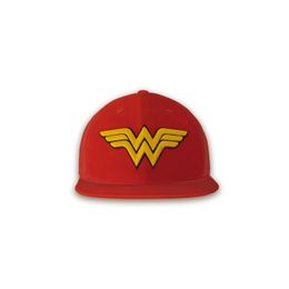 Baseball Cap logoshirt "DC Wonder Woman", Jungen, rot, 100% Baumwolle, bestickt, Caps, mit lizenzierter Stickerei