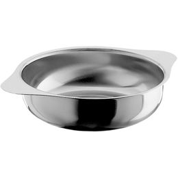 Pinti Inox Sch&uuml;ssel PINTINOX "Professional", silber (edelstahlfarben), H:4cm &Oslash;:14cm, Edelstahl 18/10, Sch&uuml;sseln, Sch&uuml;ssel, f&uuml;r Beilagen, mit zwei Griffen, sp&uuml;lmaschinengeeignet
