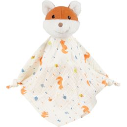 Schmusetuch Sterntaler "Fuchs Filou L", Baby, lichtgrau, Musselin, Polyester, Schnuffeltücher