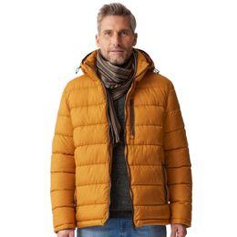 Schal Casamoda "Casamoda Schal uni", Herren, gelb, 100% Polyacryl, Modetücher