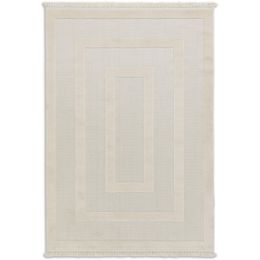 Sch&ouml;ner Wohnen Kollektion Teppich "Summer 6352", beige (creme), B:200cm H:6mm L:290cm, Kunstfaser, SCH&Ouml;NER WOHNEN-KOLLEKTION, Teppiche, Teppich, Hoch Tief Struktur, Robuster Teppich, Terasse, Balkon